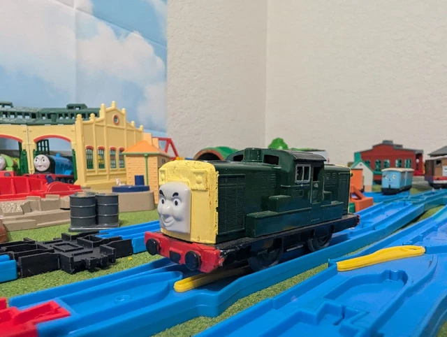 THOMAS AND FRIENDS Tomy Trackmaster Custom Derek Plarail High Speed ...