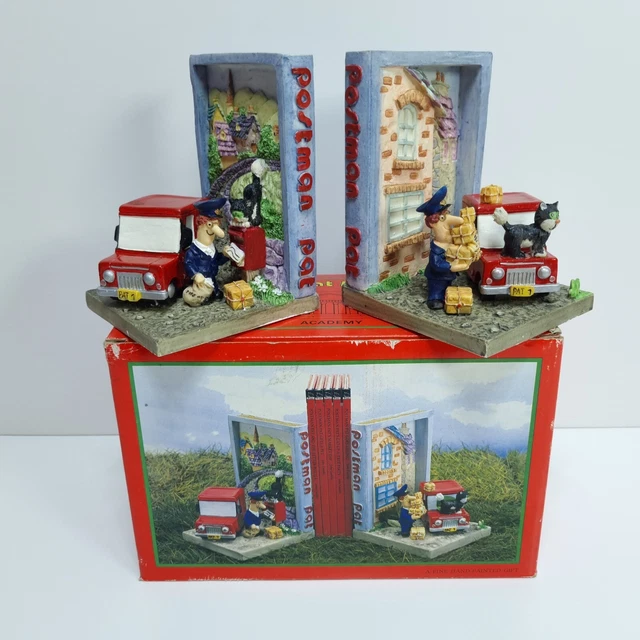 POSTMAN PAT BOOK Ends Vintage 1994 Woodland Animations Bookends With ...