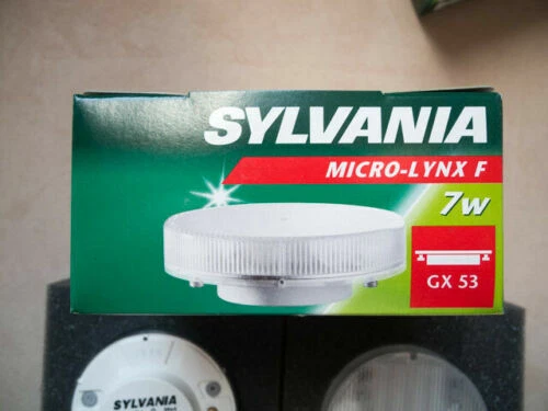 SYLVANIA MICRO-LYNX F-GX 53-7 Watt - Avvio rapido - BIANCO CALDO Deluxe (3000K) 830 NUOVO EUR 44 ...