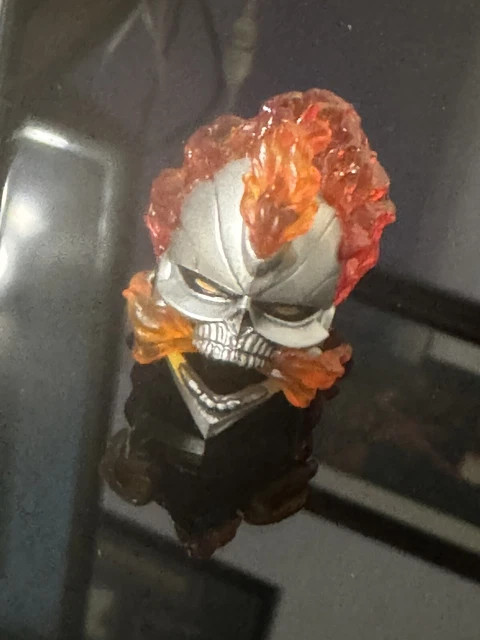 RARE ROBBIE REYES Ghost Rider Head Marvel Legends échelle 1/12 de Ramen ...
