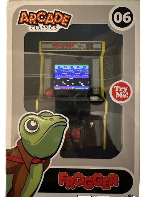 FROGGER MINI ARCADE Classic Konami Game Hand Held Retro 1980s TESTED ...