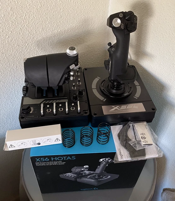 LOGITECH X56 HOTAS RGB Joystick + Throttle EUR 260,00 - PicClick FR