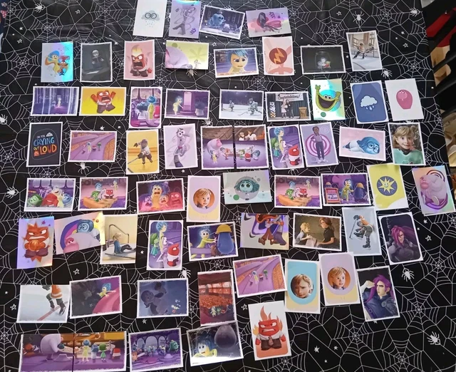 PANINI DISNEY PIXAR Inside Out 2 Stickers 2024 No Duplicate £40.00 ...
