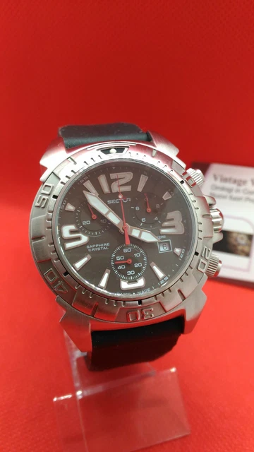 OROLOGIO SECTOR - Diver Watch Chrono G10-200 metri -45mm -NOS- Mint ...