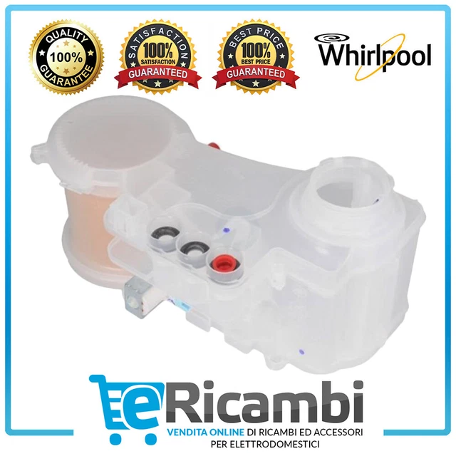 CONTENITORE SALE LAVASTOVIGLIE Whirlpool Addolcitore Acqua Anticalcare ...