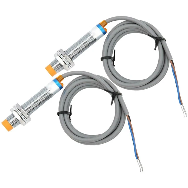 PROXIMITY SWITCH APPROACH Sensor Cylinder Type LED Indicator Metal ...