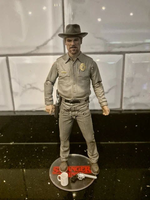 MCFARLANE TOYS STRANGER Things Chief Hopper Action Figure Netflix ...