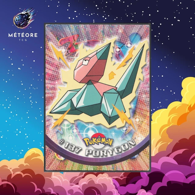 CARTE POKÉMON PORYGON 137 TOPPS Série 1 Français EUR 17,00 - PicClick FR
