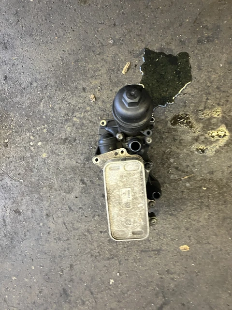 BMW N57 OIL Filter Housing With Oil Cooler Automatic £80.00 - PicClick UK