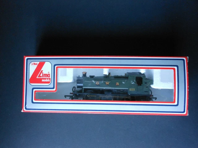 LIMA OO 5117M GWR GREEN 9400 0-6-0 PANNIER TANK steam engine boxed ...