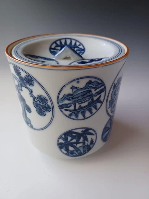 JAPANESE TEA CEREMONY Mizusashi Pottery Vase Water Container Sado ...