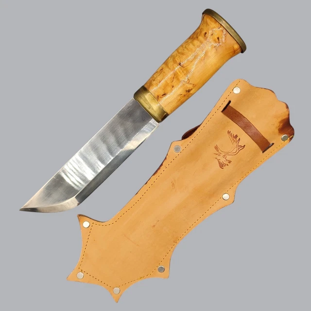 FINNISH 1990S LAPINLEUKU Puukko Knife by Olli Mäkelä #8939 EUR 90,00 ...
