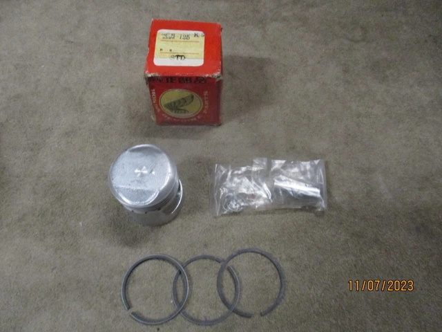 KIT PISTON NEUF et d'origine HONDA CB 125 K5 réf 13101-303-000 13011 ...