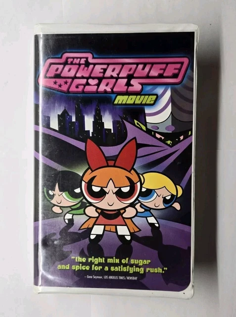 THE POWERPUFF GIRLS Movie (VHS, 2002, Clamshell) £9.08 - PicClick UK