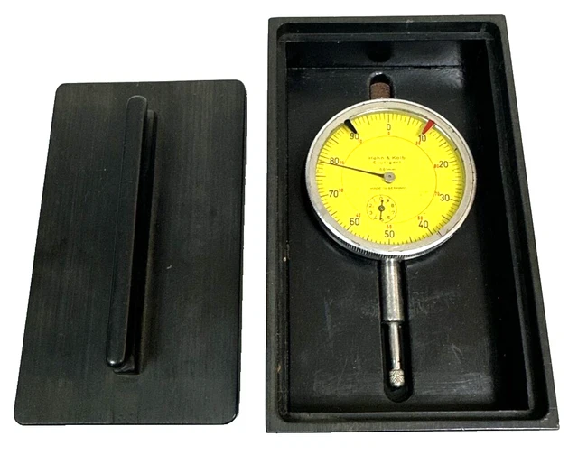 HAHN & KOLB Messuhr Messtaster Uhr Taster Feinzeiger 0,01mm EUR 30,00 ...