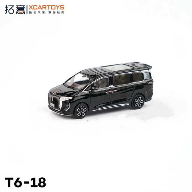 XCARTOYS 1/64 SCALE HongQi HQ9 MPV Black Diecast Car Model Toy Collection $46.46 - PicClick AU