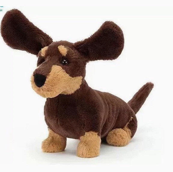 JELLYCAT OTTO SAUSAGE Dog 17cm Soft Toy - Brown UK £17.84 - PicClick UK