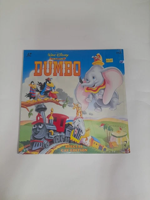 🎬 DUMBO (1975) Walt Disney Classic Laserdisc PAL. CAV £4.95 - PicClick UK