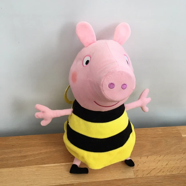 PEPPA PIG BEE Fancy Dress 12” Plush Soft Toy £11.00 - PicClick UK