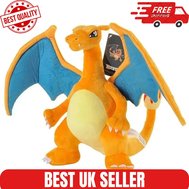 CHARIZARD-PLUSH DOLL SOFT Toy Stuffed Animal Teddy Spitfire Dragon ...