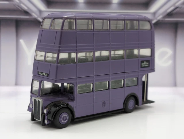 HARRY POTTER TRIPLE Deck Knight Bus Model Corgi Cc99726 1:76 Size Film ...