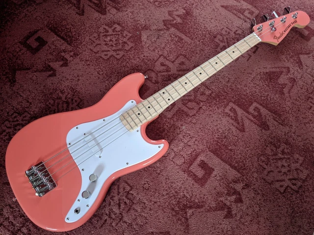 FENDER SQUIRE BRONCO Mustang Short Scale Bass Guitar Custom £155.00 ...
