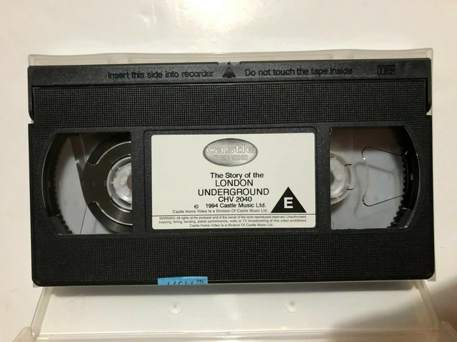 THE STORY OF the London Underground VHS Video tape PAL. LT Museum 1999 ...