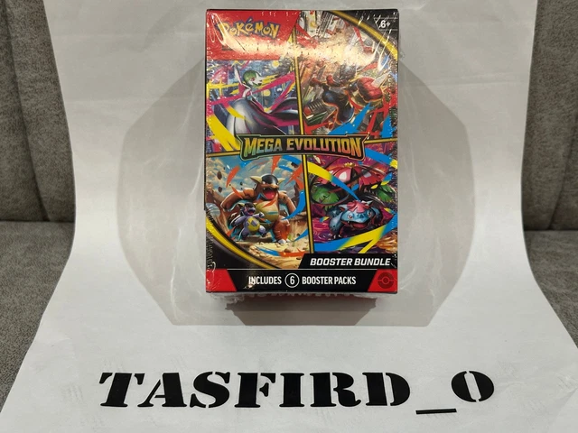 POKÉMON TCG: MEGA Evolution Booster Bundle (6 Booster Packs) - New ...