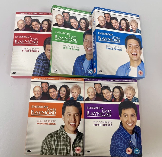 EVERYBODY LOVES RAYMOND: Series Seasons 1-5 25 Dics DVD £19.36 ...