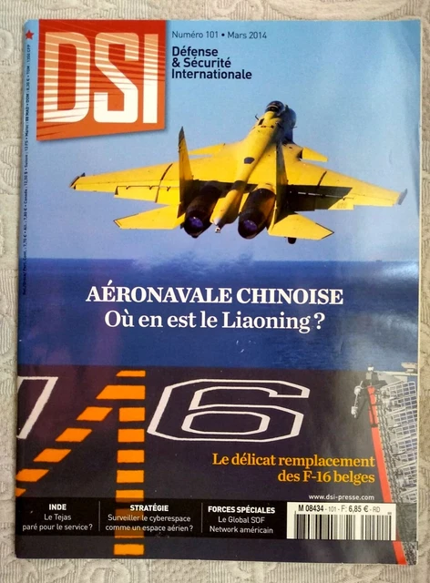 DSI N° 101 / Aéronavale chinoise / remplacement des F-16 belges EUR 9,00 - PicClick FR