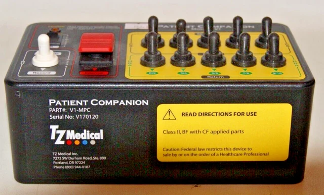 TZ MEDICAL PATIENT companion V1-MPC Booker Box- (NO-Accessories ...
