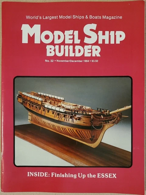 MODEL SHIP BUILDER Magazine - 1984 - Complete Year $21.83 - PicClick