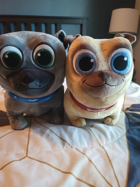 DISNEY JR. PUPPY Dog Pals Plush Bingo and Rolly 12” Stuffy Disney ...