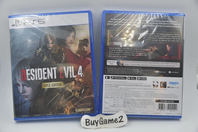 NEW PS5 RESIDENT Evil 4 Biohazard 4 GOLD Edition (Remake) (HK ENGLISH/ Chinese) $54.99 - PicClick