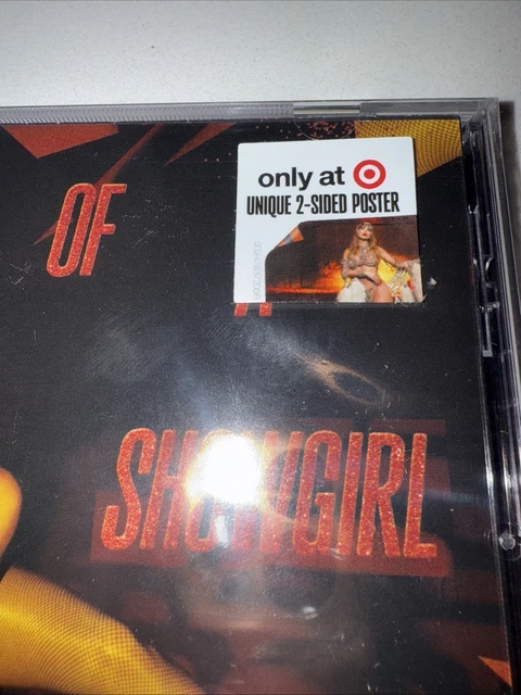 TAYLOR SWIFT THE Life of a Showgirl CD /It's Frightening, Target ...