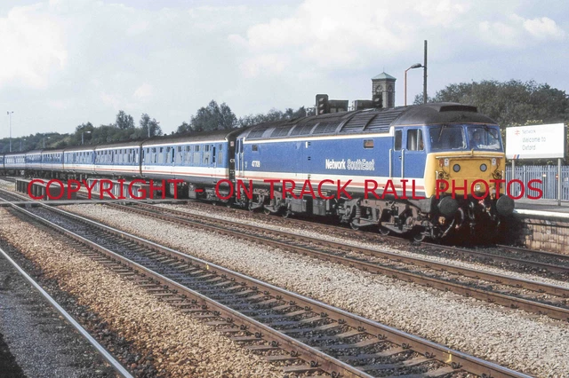 UK RAILWAY PHOTOGRAPH Of Class 47 47709. Rm47-2827 £1.70 - PicClick UK