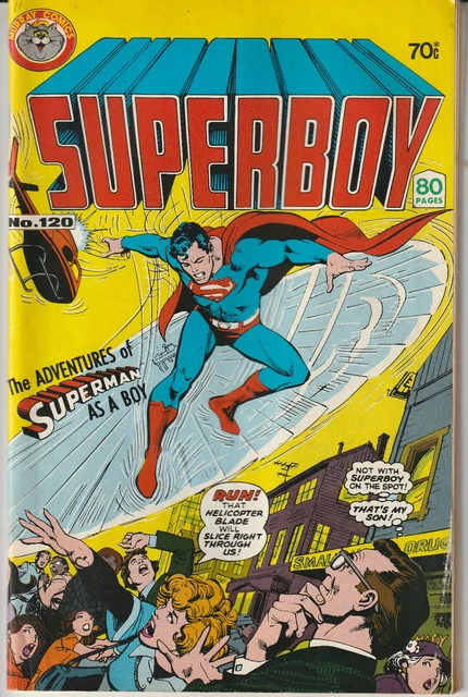 AUSTRALIAN COMIC: SUPERBOY #120 Planet Comics 1980 EUR 9,75 - PicClick FR
