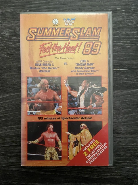 WWF WWE SUMMERSLAM '89 1989 Wrestling VHS PAL Video Tape (2) £4.99 ...