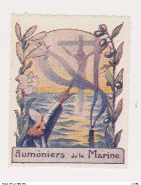 VIGNETTE MILITAIRE DELANDRE - Aumoniers de la marine EUR 2,50 - PicClick FR