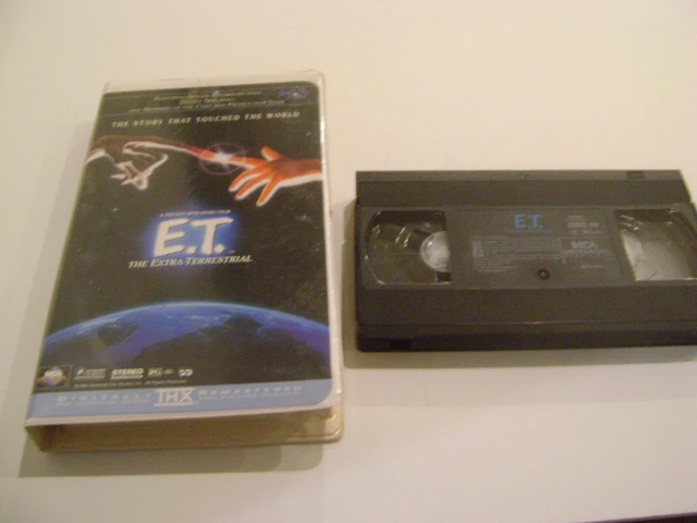 E.T. THE EXTRA Terrestrial Et Vhs Clamshell Box EUR 4,65 - PicClick FR
