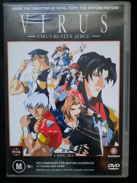 VIRUS BUSTER SERGE Complete Collection Genuine Region 4 Dvd Animation 3 ...
