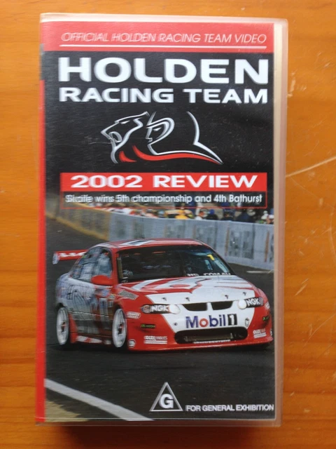 V8 SUPERCARS HOLDEN Racing Team 2002 Review Skaife Wins Vhs Sealed $15. ...