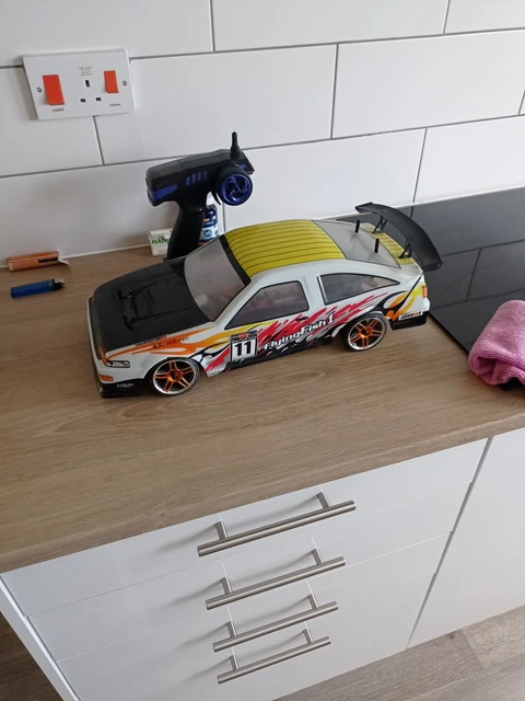 HSP FLYING FISH RC Electric Drift Car 1/10 2.4GHZ £50.00 - PicClick UK