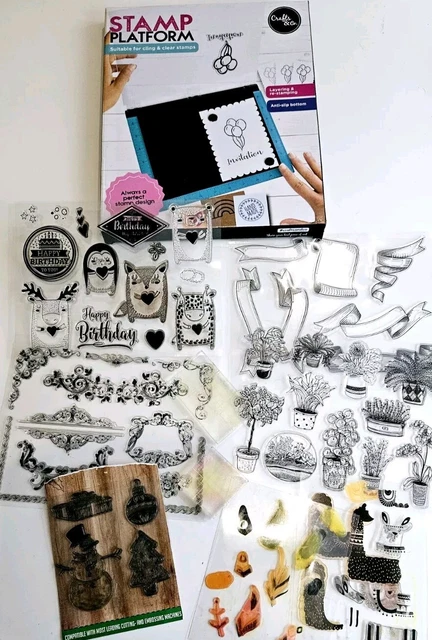 STEMPEL UND STANZER Set Stamp Platform EUR 25,00 - PicClick DE