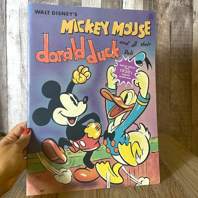 VINTAGE WALT DISNEY Comics Mickey Mouse & Donald Duck EUR 21,23 ...