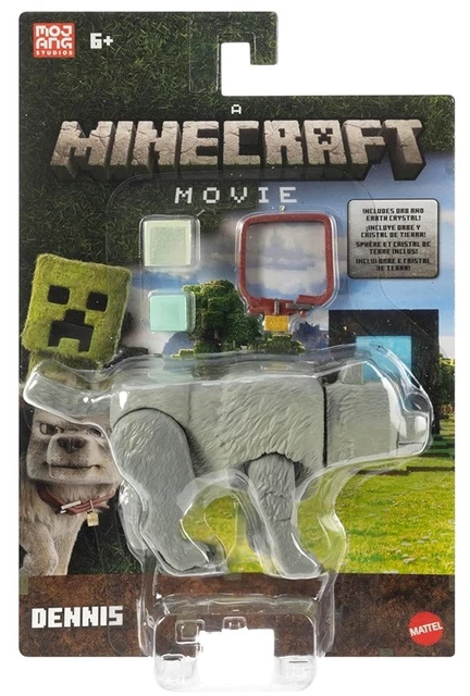 MINECRAFT MOVIE 4 Inch Action Figure - Dennis £18.00 - PicClick UK