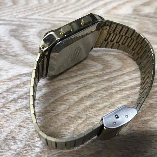 CASIO DATA BANK DB-500G 262 Men’s Watch Digital Square Vintage Broken ...