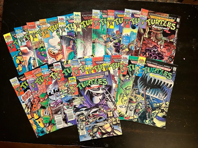 TEENAGE MUTANT NINJA Turtles Adventures #1-20 Archie Adventure Comic ...