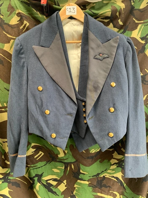 ORIGINAL WW2 BRITISH RAF Royal Air Force Officers Mess Dress Jacket ...