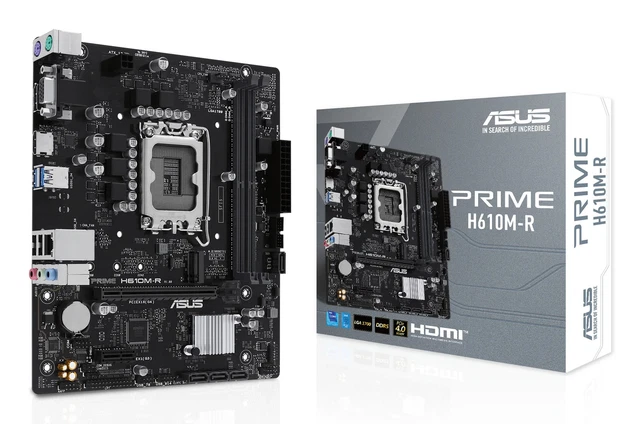 ASUS PRIME H610M-R-SI Intel H610 LGA 1700 micro ATX £90.65 - PicClick UK